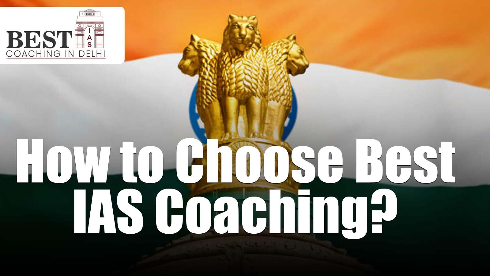 How to choose an IAS Coaching?