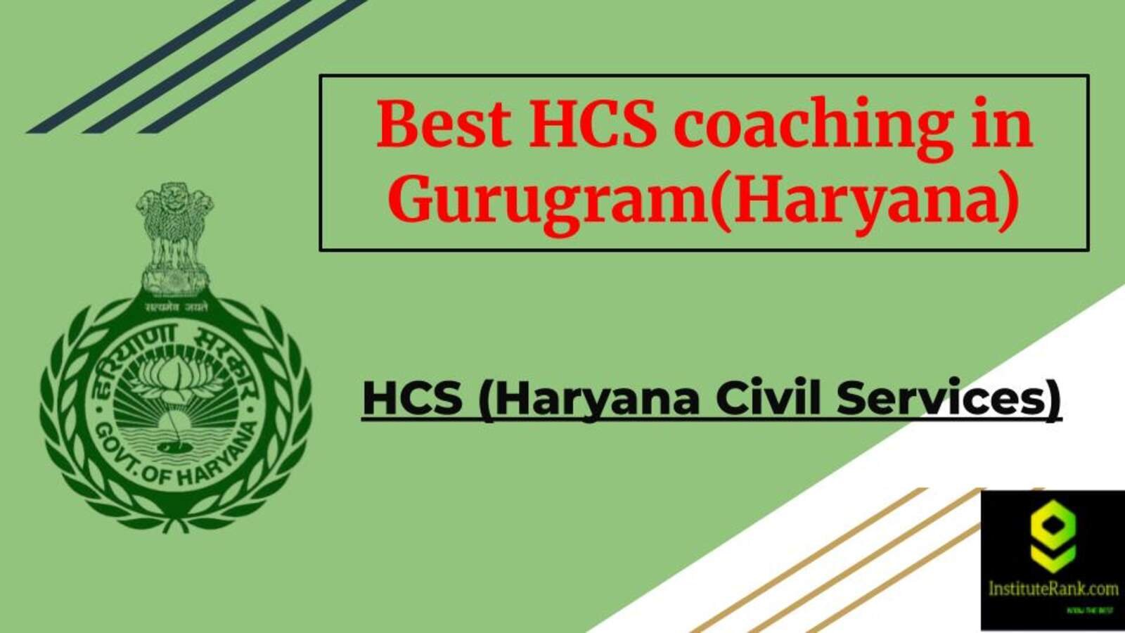Best HCS coaching in Gurugram(Haryana)